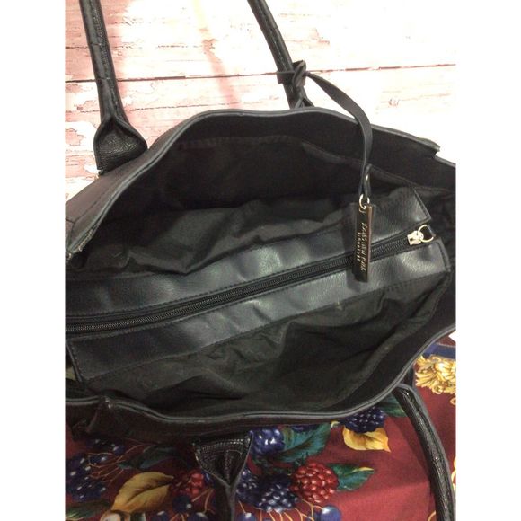 Jones New York | Bags | Jones New York Signature Satchel Handbag Black ...